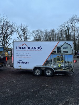 14ft Blue line Box Trailer | eBay UK