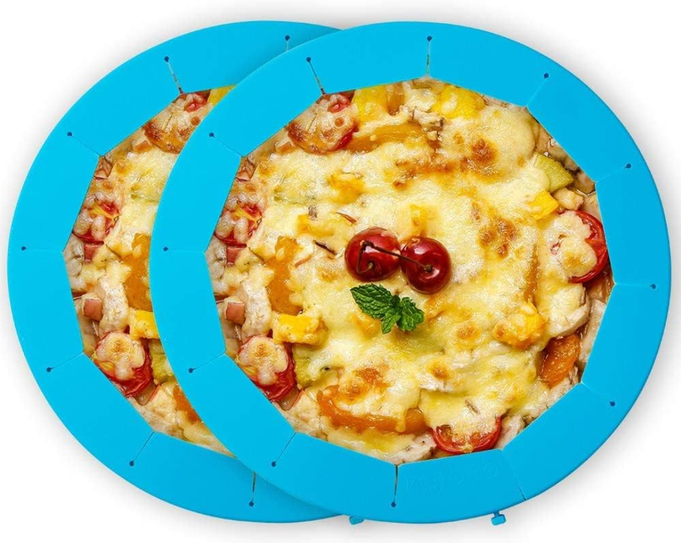 2 Pcs Adjustable Pie Crust Shield Silicone Protector Ring Bake Cover | eBay