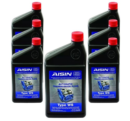 7Quart AISIN ATF-0WS Auto Transmission Oil Fluid For AUDI BMW MiNi SAAB ...