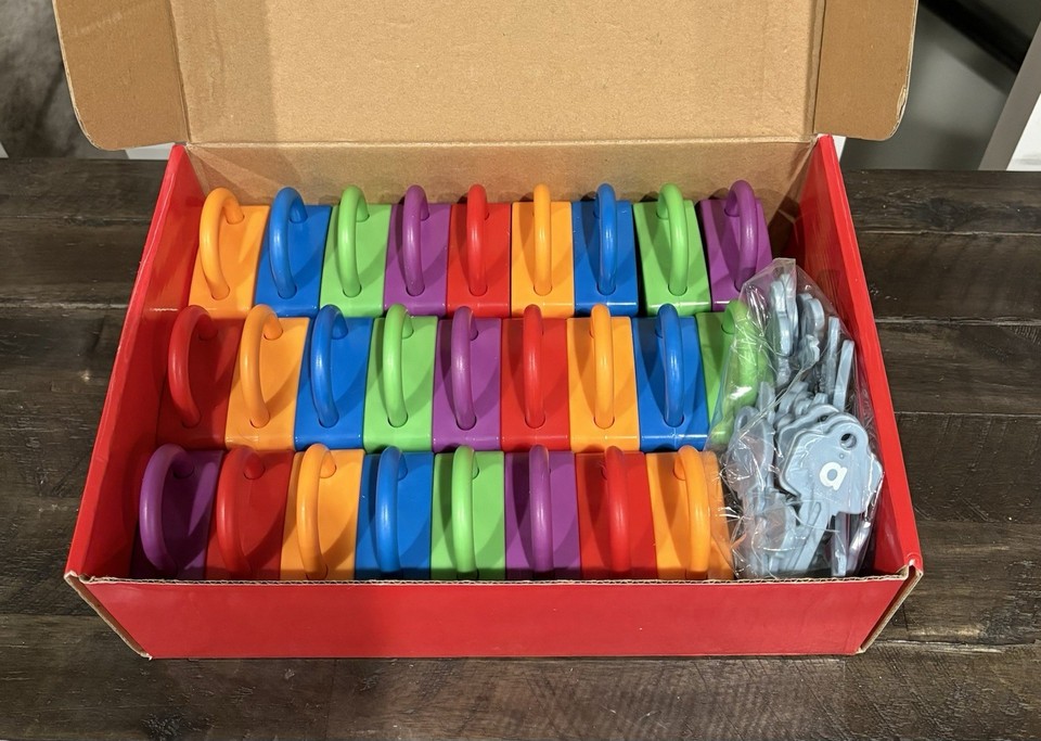 Lakeshore ALPHABET LEARNING LOCKS Complete Set | eBay