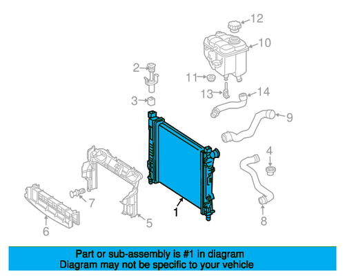 Mercedes-Benz CLK Class C209/A209 Cooling Fan A2095000002 | eBay