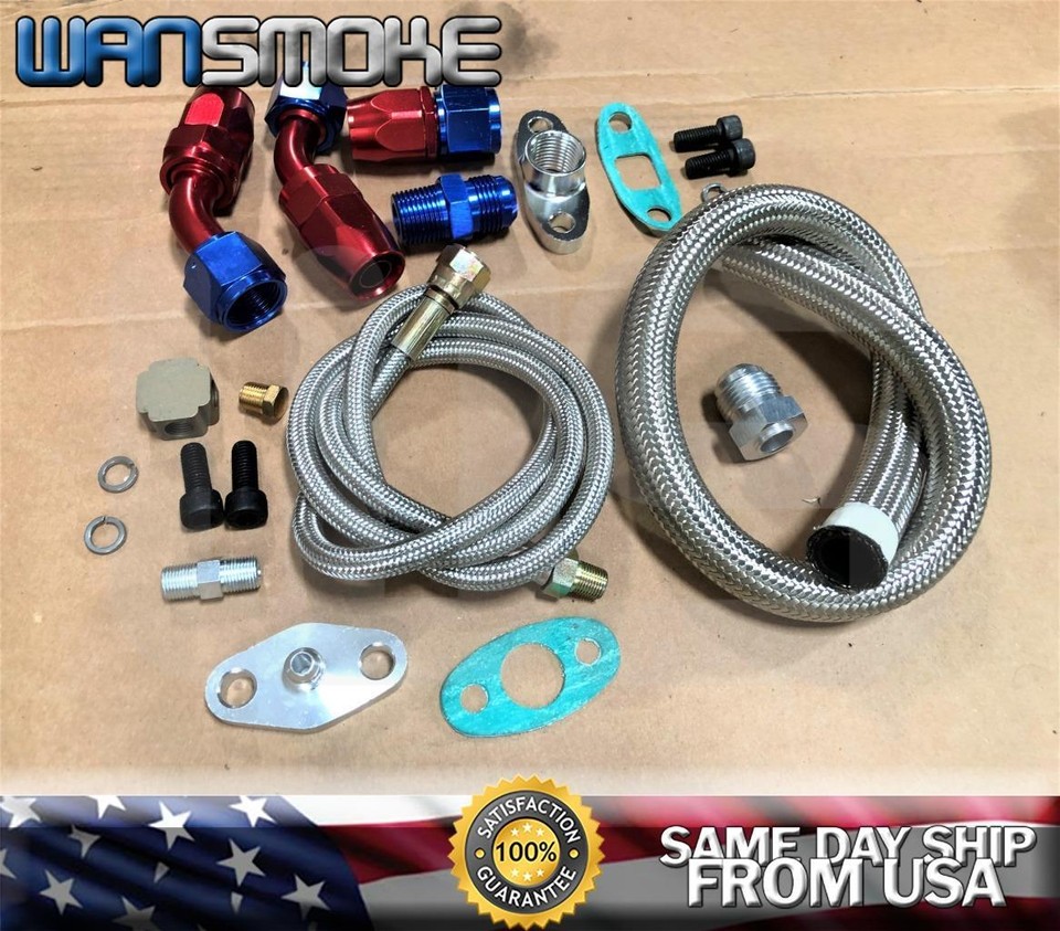 94-02 Honda Accord CL F22B F23A T3T4 .63 Turbo Kit Manifold Intercooler ...