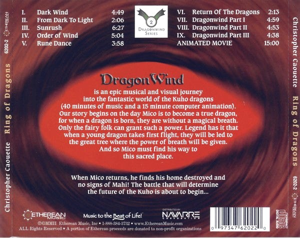 Christopher Caouette Dragon Wind fr Ring of Dragons 2002 Etherean New ...