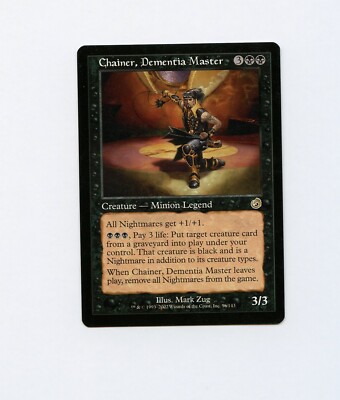 Chainer, Dementia Master Torment NM Magic the Gathering MTG i | eBay