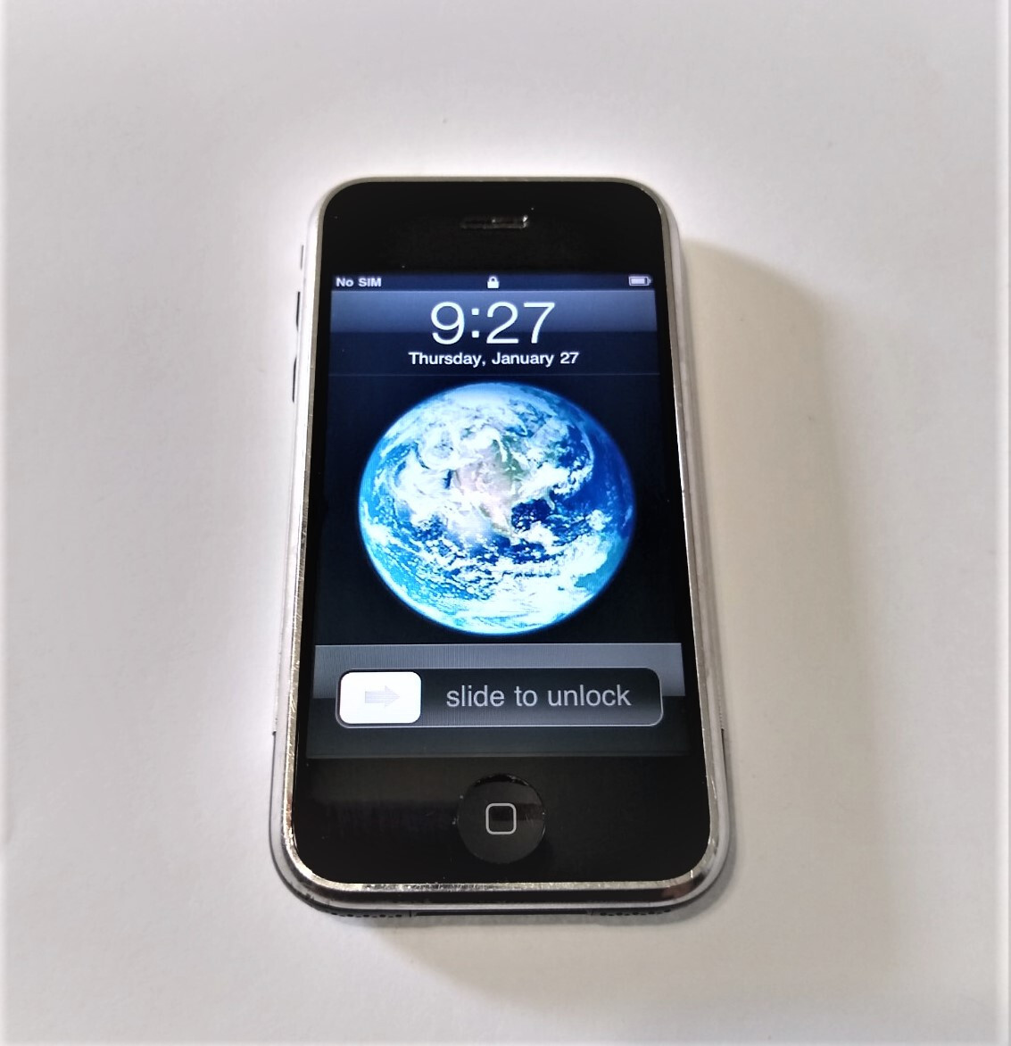 Apple iPhone 1st Generation - 4GB - Black - A1203 (GSM) Collectable ...