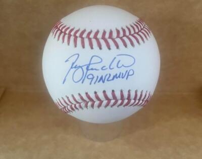 TERRY PENDLETON BRAVES 91 NL MVP SIGNED AUTO M.L. BASEBALL BECKETT ...