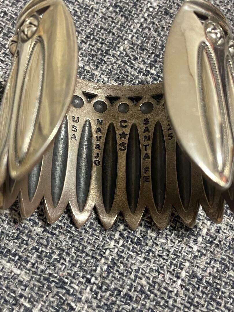 Cody Sanderson Feather Head Star Cuff Bangle C1-04-001 Cody Sanderson Feather Head Star Cuff Bangle C1-04-001
