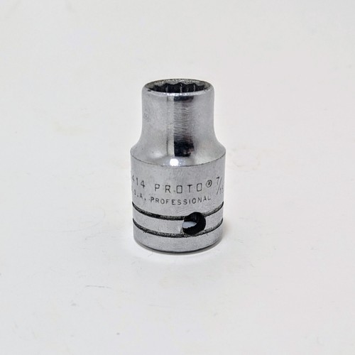Clean Vintage Proto Professional 5414 7/16 Inch 12 Point 1/2" Drive ...