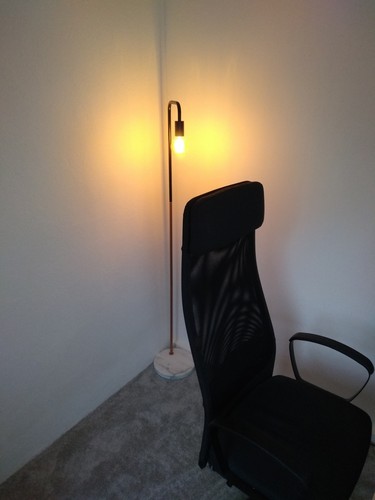 Hashtag Home Catlett 153cm Traditional Floor Lamp Copper and Black ...