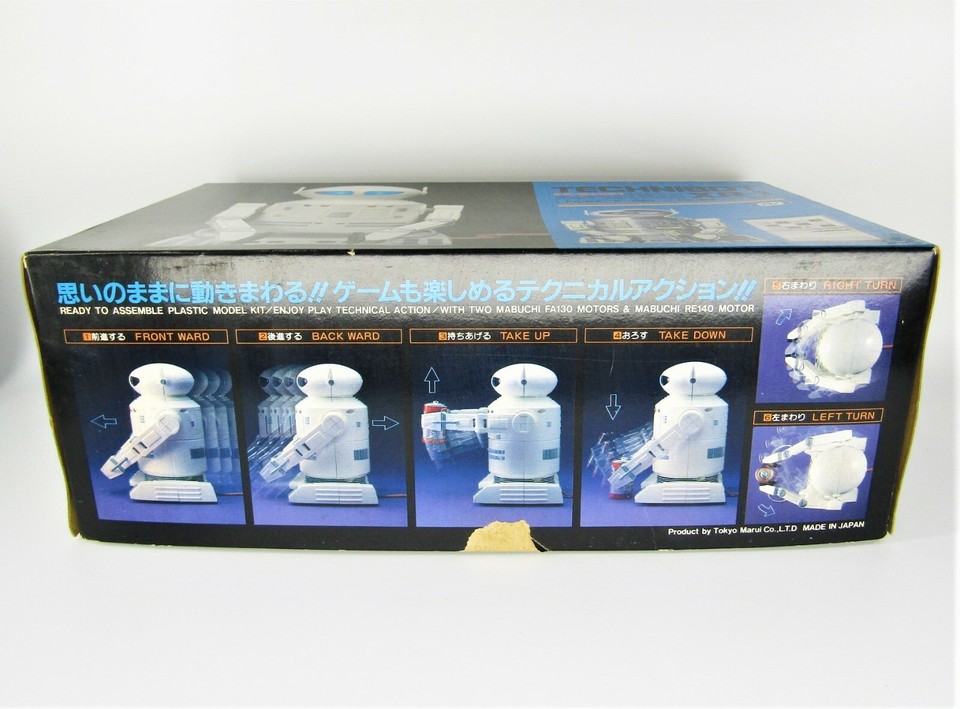 Rare Vintage Tokyo Marui Technibot XR-1 R/C Robot Remote Control Model ...