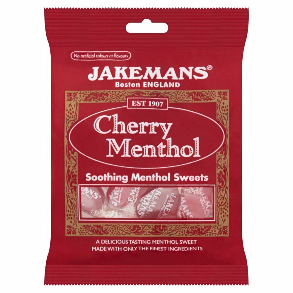 JAKEMANS THROAT & CHEST LOZENGES SWEETS 73G BAGS MENTHOL HONEY ...