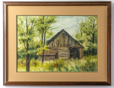 $1200 Tenesee Artist Lynda Lyle Tate Landscape Watercolor Painting of ...