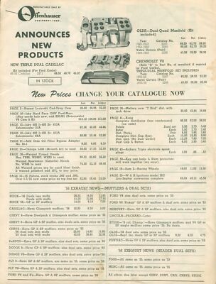 1956 Honest Charley Speed Shop Catalog Chattanooga Offenhauser Hot Rod Rat USA | eBay