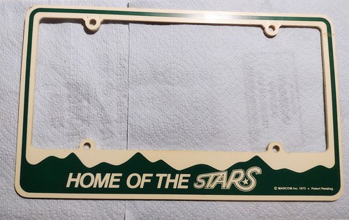 Vintage ABA Utah Stars Basketball License Plate Frame | eBay