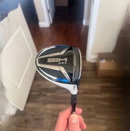 TaylorMade SIM Max (N7326307) Fairway Wood Golf Club for sale online | eBay