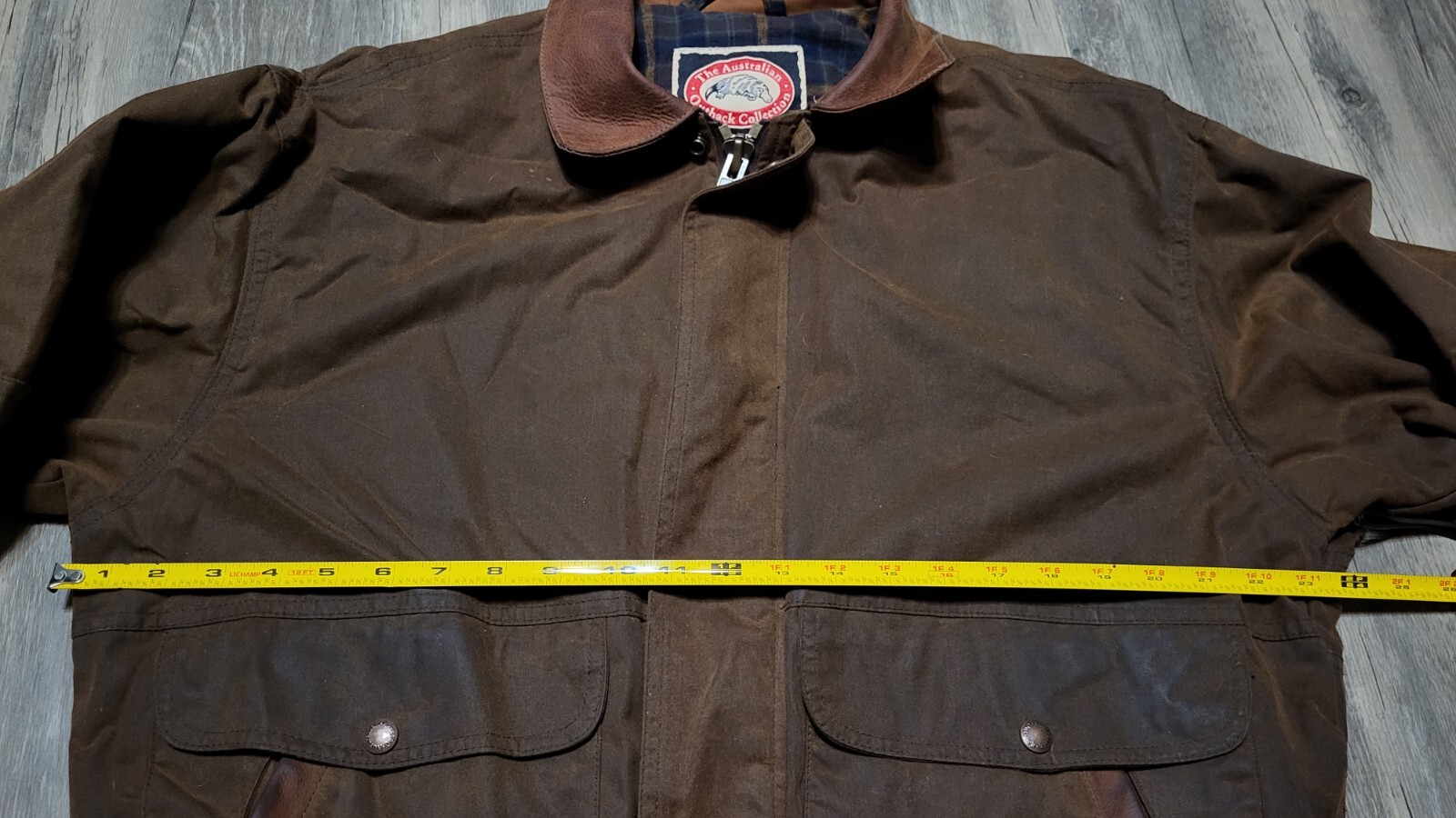 Australian Outback Collection Jacket Brown OilSkin Bl… - Gem