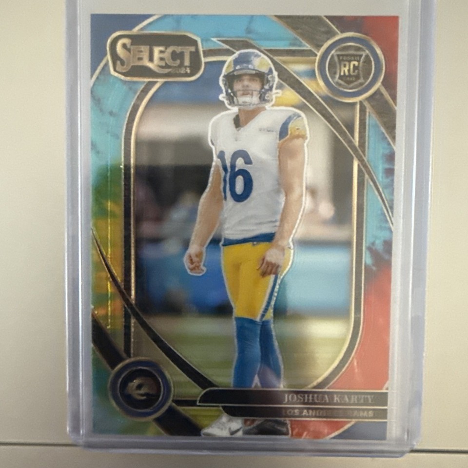 2024 Panini Select Joshua Karty Rookie Tie-Dye Prizm /25 | eBay