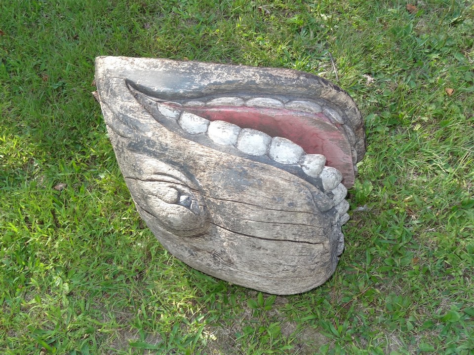 Vintage Hand Carved Rotting Wood Whale Head... RFK Jr. | eBay