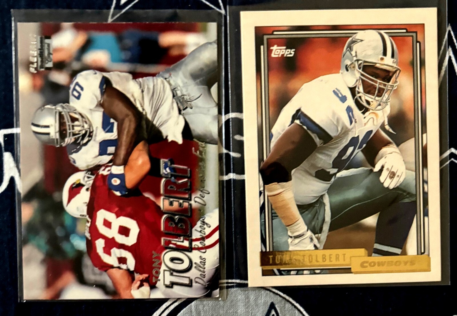 Dallas Cowboys TONY TOLBERT (23) Lot NO DUPS Rookie RC Texas El Paso ...