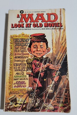 MAD Magazine Paperback Book: A MAD Look at Old Movies - Warner 1973 | eBay