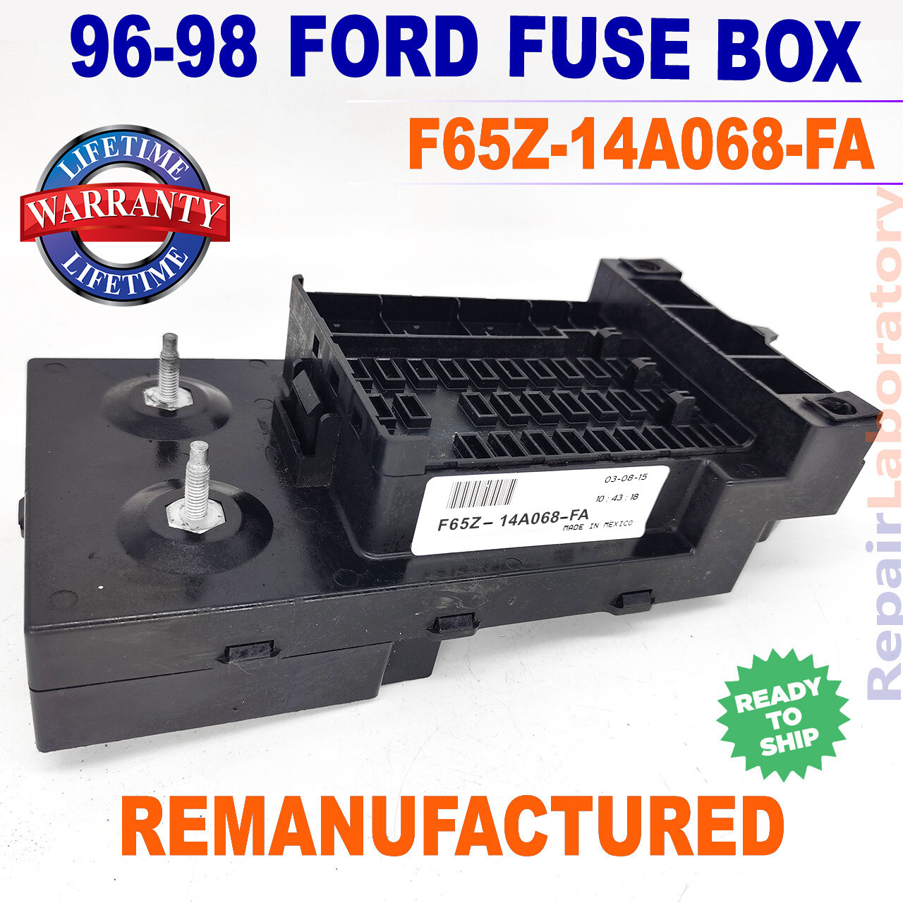 ReBuilt F65Z-14A068-FA 1997 Ford F150-F550 Fuse box | eBay