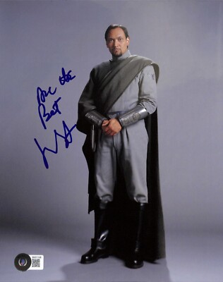Jimmy Smits "Senator Bail Organa" Star Wars Signed 8x10 Photo BECKETT ...