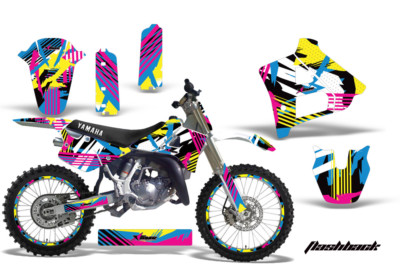 Graphics Stickers w #Plate/Rim Decals for Yamaha YZ 125 YZ 250 91-92 ...