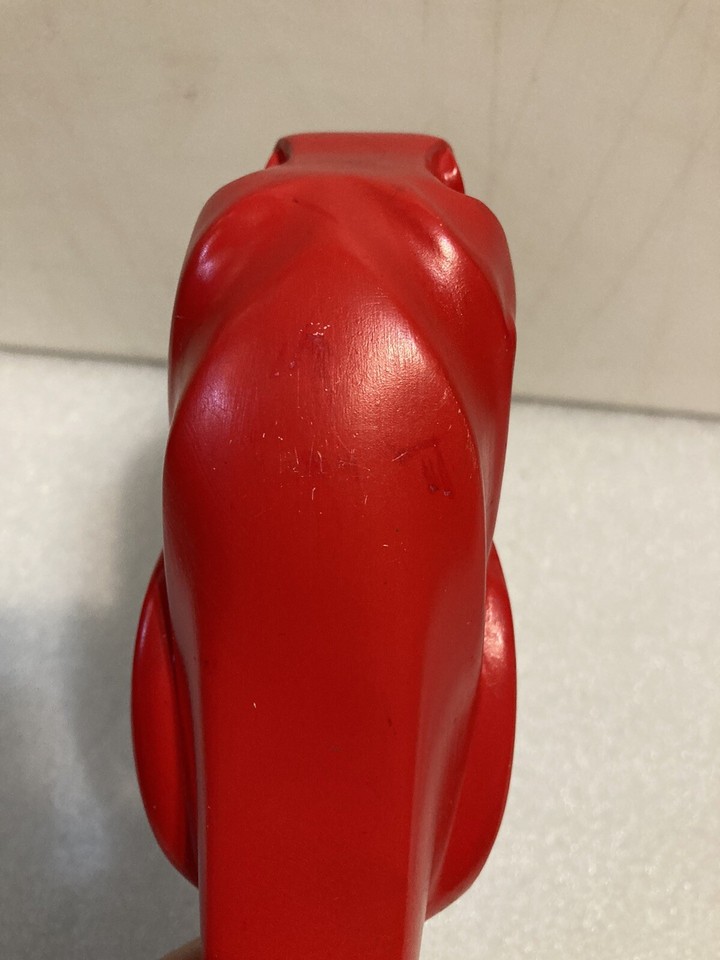 MENDOCINO BREWING RED TAIL ALE RED HAWK draft beer tap handle ...