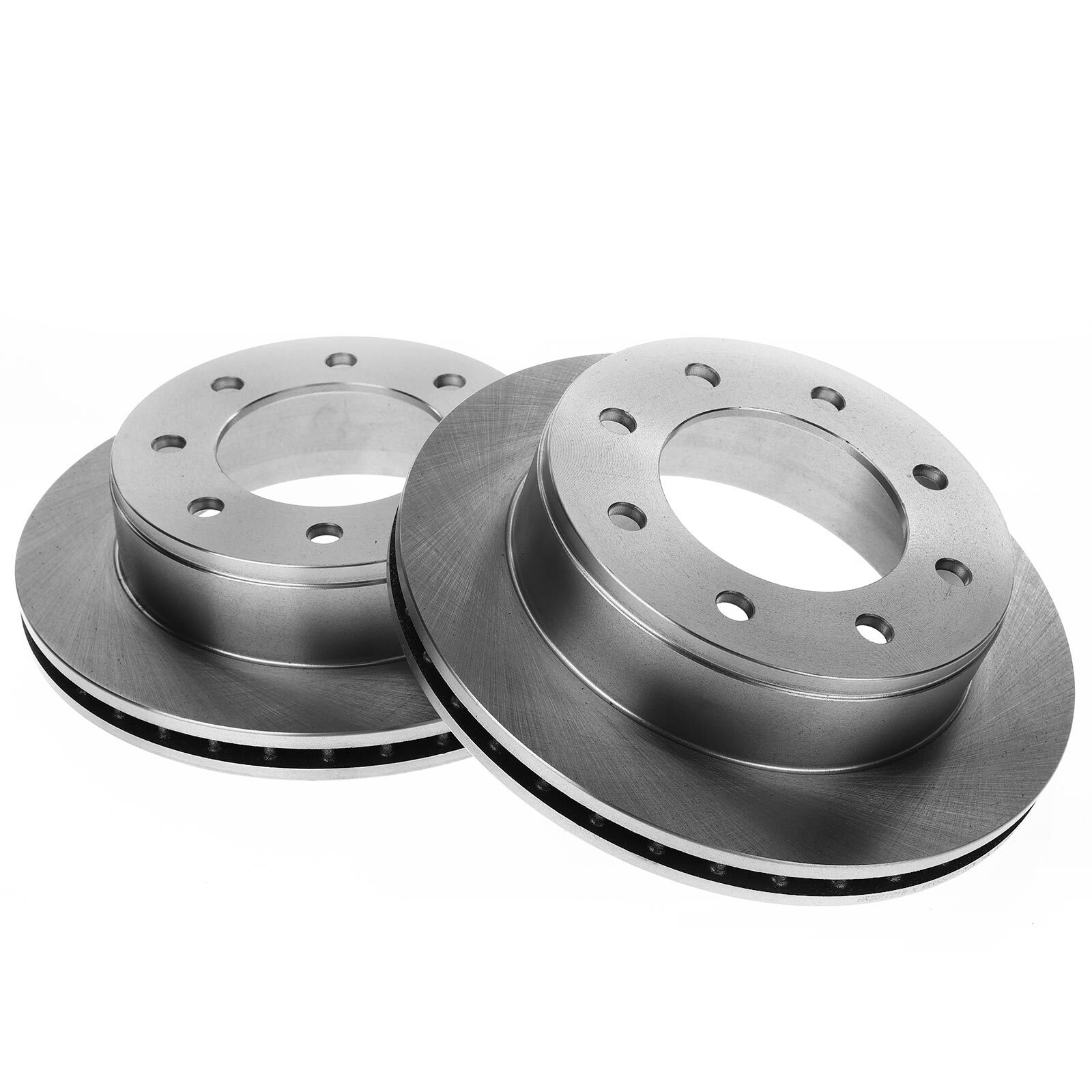 Rear Disc Rotors & Ceramic Brake Pads for Chevrolet Express 2500 GMC ...