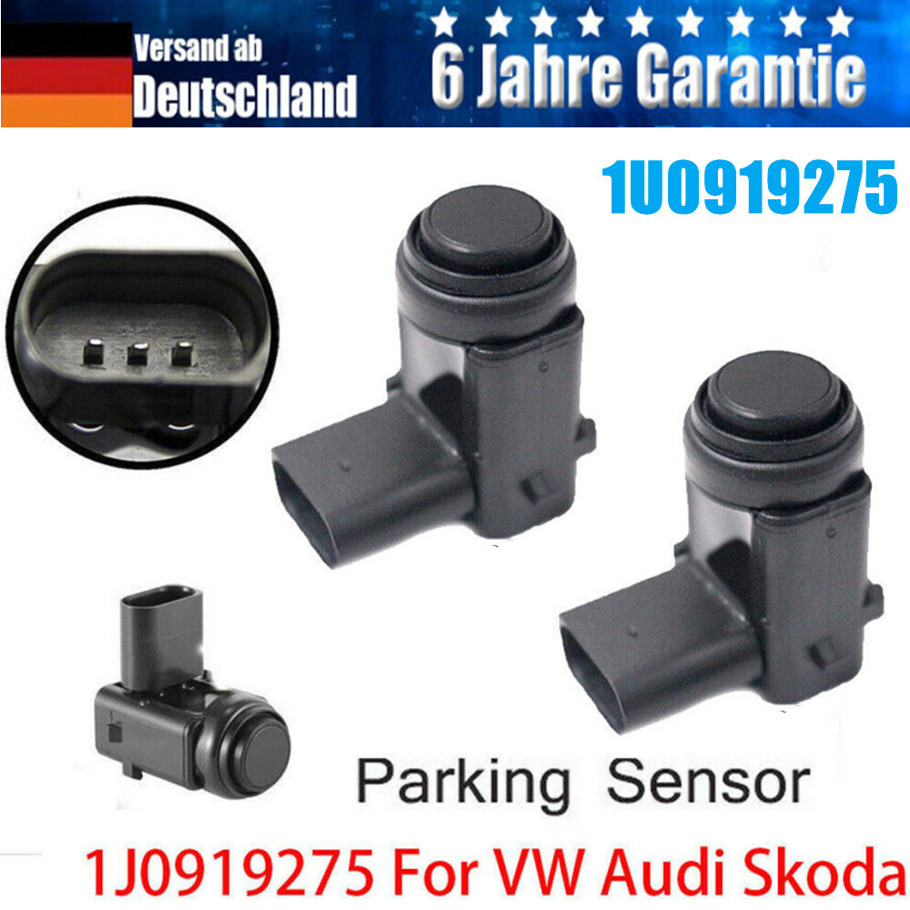 2X PDC Sensor Einparkhilfe Parksensor 1U0919275 Für VW Touareg Touran ...