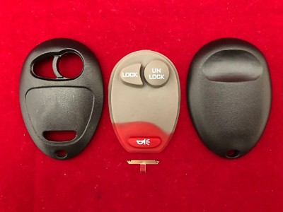 New 3 Button Remote Case Shell & Pad Replacement For GM Hummer USA ...