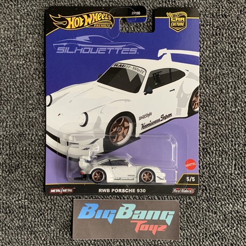 Hot Wheels Premium RWB Porsche 930 White Silhouettes 2025 (In-Stock ...