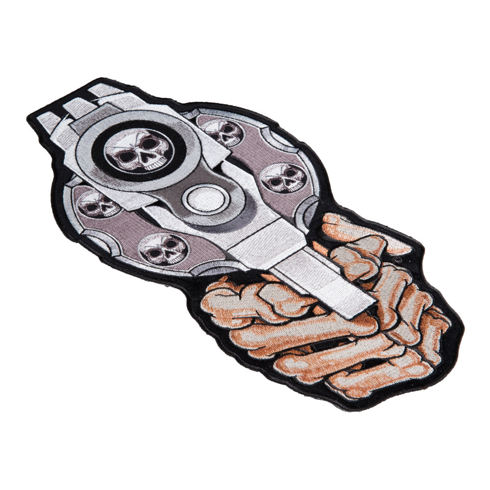 Skeleton Hand Holding Gun