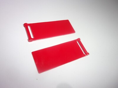 Lego (30292) 2 Fahnen / Flaggen 7x3, in rot aus 4842 80113 75978 40195 ...