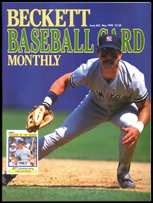 Don Mattingly May 1990 Beckett Baseball Monthly Magazine #62 | eBay