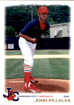 2002 Johnson City Cardinals Grandstand #27 John Killalea Seminole ...