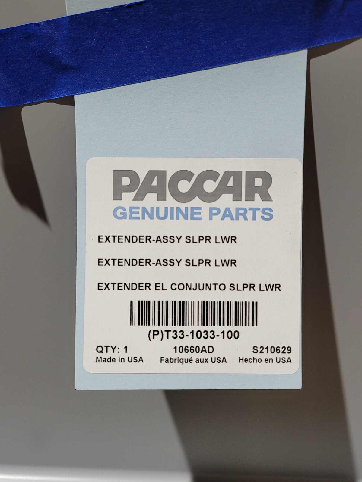 Paccar Lh Lower Sleeper Extender for Kenworth T33-1033-100 | eBay