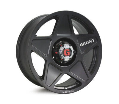 To Suit GWM TANK 300 WHEELS PACKAGE: 20x9.0 Lenso Grunt G2 Black and ...