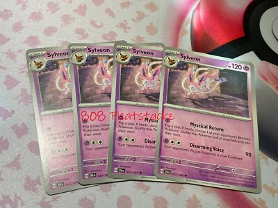 4x Sylveon - Pokemon S/V Shrouded Fable 022/064 TCG Playset | eBay UK