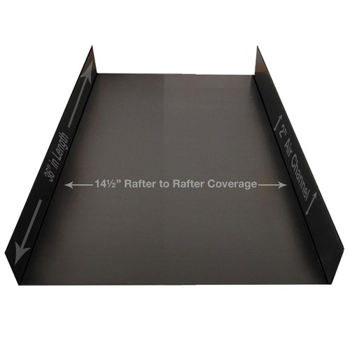 SmartBaffle 16 Attic Insulation Baffle for 16" Rafter Bays 706587120109 ...
