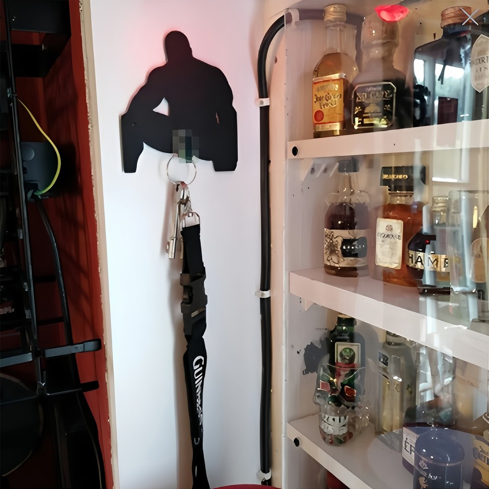 Barry Wood Key Holder Hanger Rude Gift For Him Her Adult Stocking ...