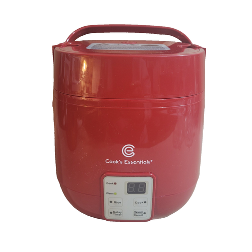 Cook's Essentials 5-Cup Digital Perfect Cooker Red Model RC501D New ...