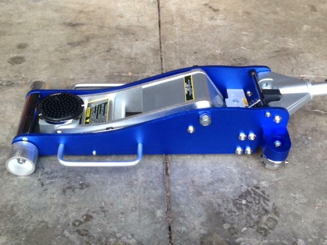 Trolley Jack Aluminium 3 Ton Low Profile Alloy Jacks Garage Floor Race ...