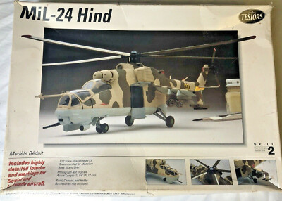 Testors MiL-24 Hind 1/72 Scale Model Kit | eBay