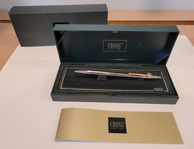 Vintage CROSS 3302 Medalist Ballpoint Pen The Lion King Medallion ...