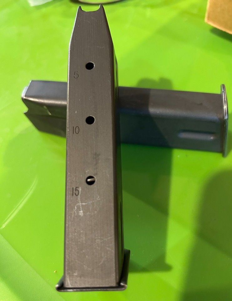 Beretta 92 FS M9 9mm Magazine (x2) Check Mate Airtronic 10+ EX+ ...