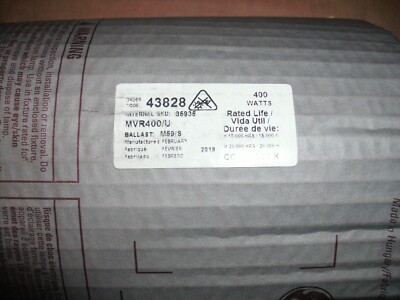 GE MVR400/U 43828 400 WATT MULTI-VAPOR LAMP | eBay