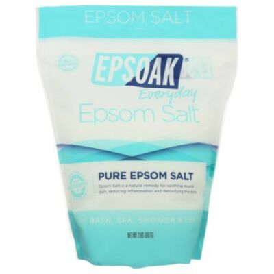 Epsom Salt Unscntd Epsoak 2 lb (Case of 6) By San Francisco Salt Co | eBay