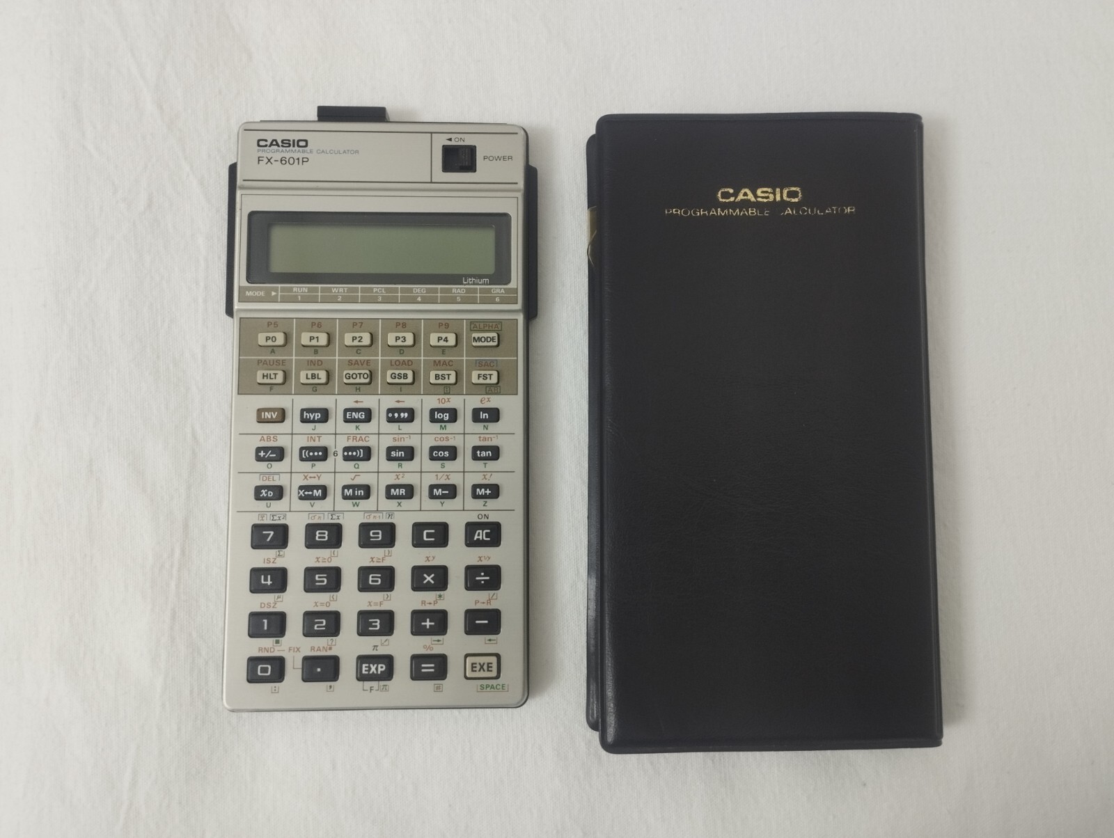 Vintage Casio FX-601P Programmable Calculator 1980s Japan RARE | eBay