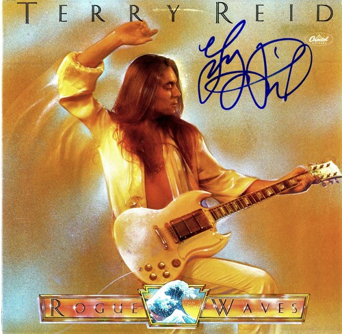 Terry Reid Hand Signed Vinyl Record, Very Rare, Rogue Wave ACOA | eBay